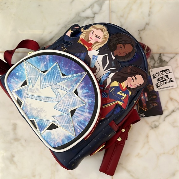 Marvel | Bags | Marvel The Marvels Superhero Glow In The Dark Mini ...